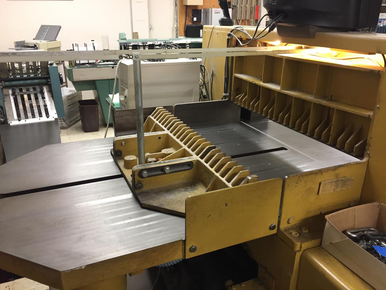 Lot #6: Challenge 370 GPB Paper Cutter - 37" - with Extra Blade, Tools ...